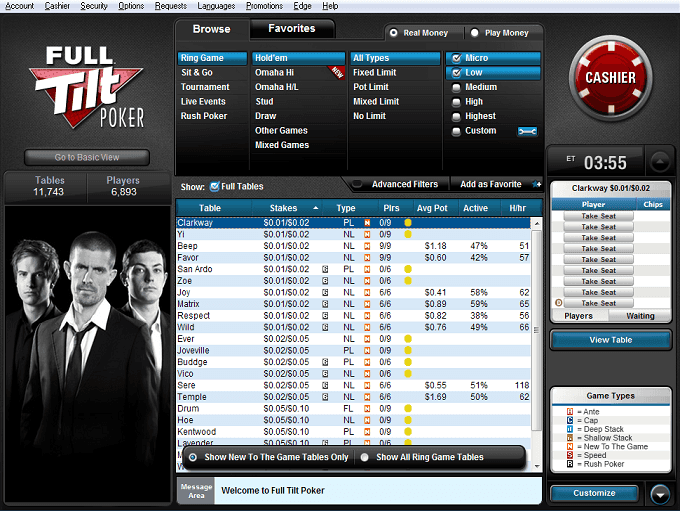 Full Tilt Online Poker