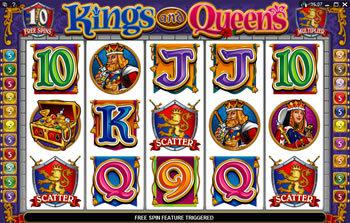 Kings and Queens Online Slots - Top Game